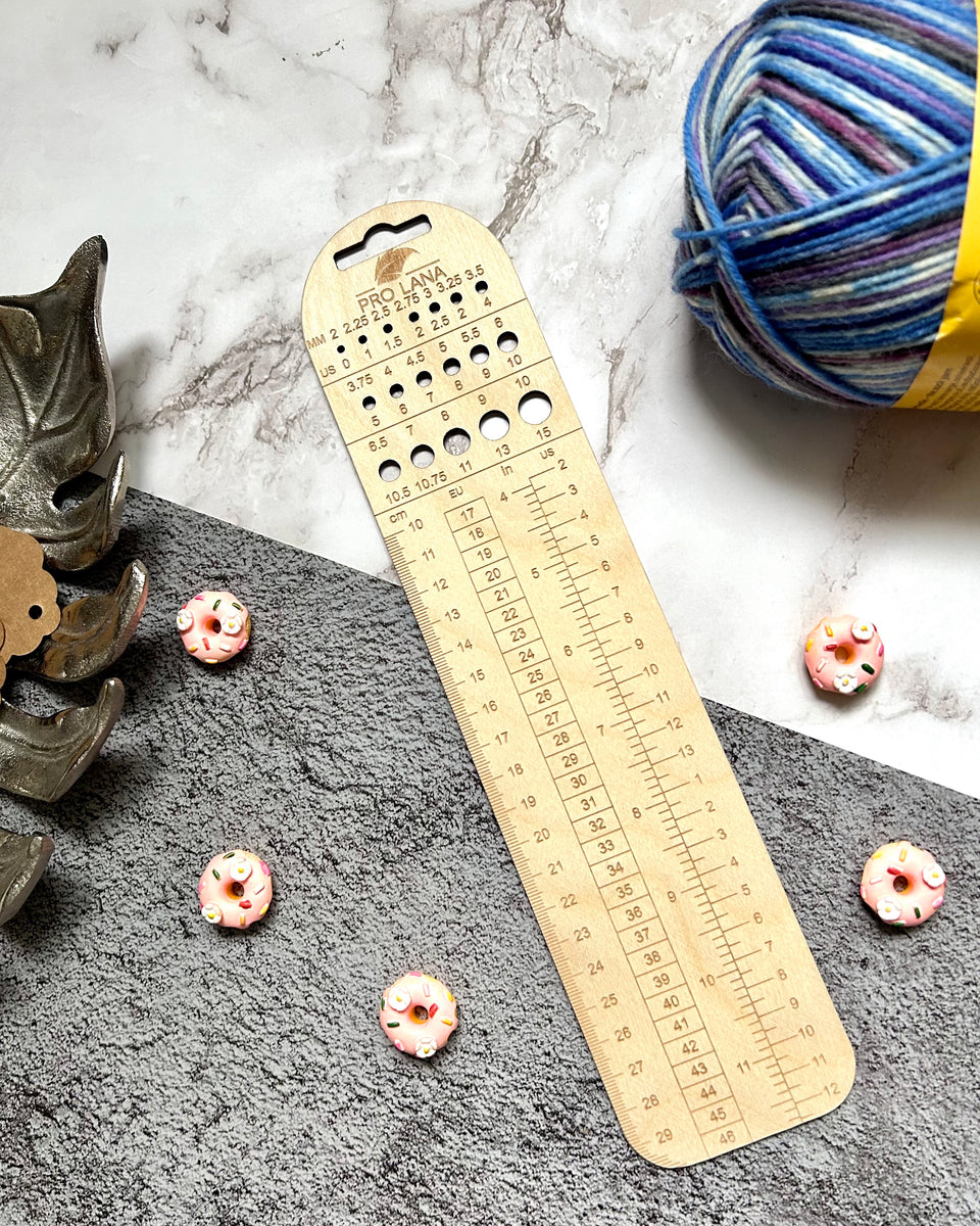 ProLana Socks measuring ruler tool | Buy handmade accessories online in ...