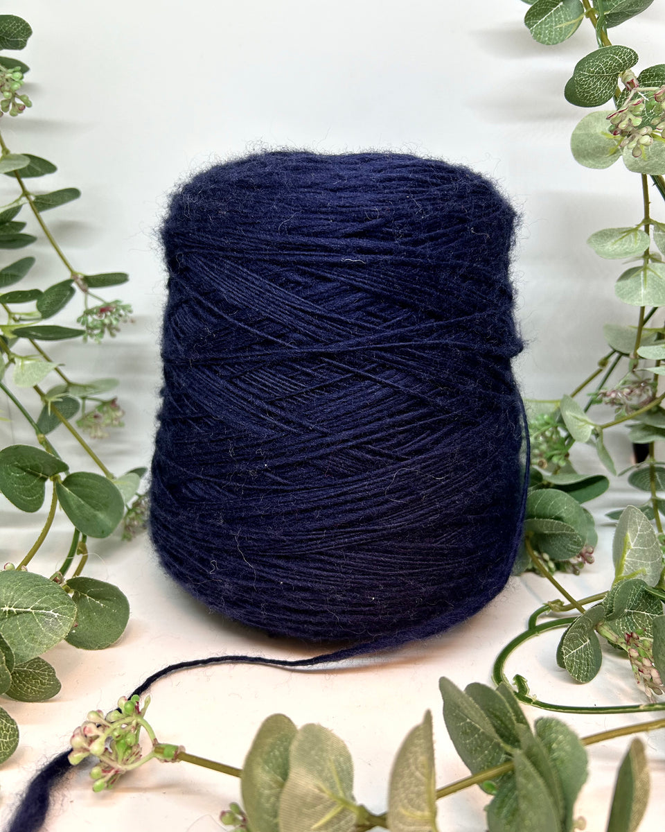 Toscano art. Tribale | dark blue | Italian Stock Yarn Cone in Germany ...