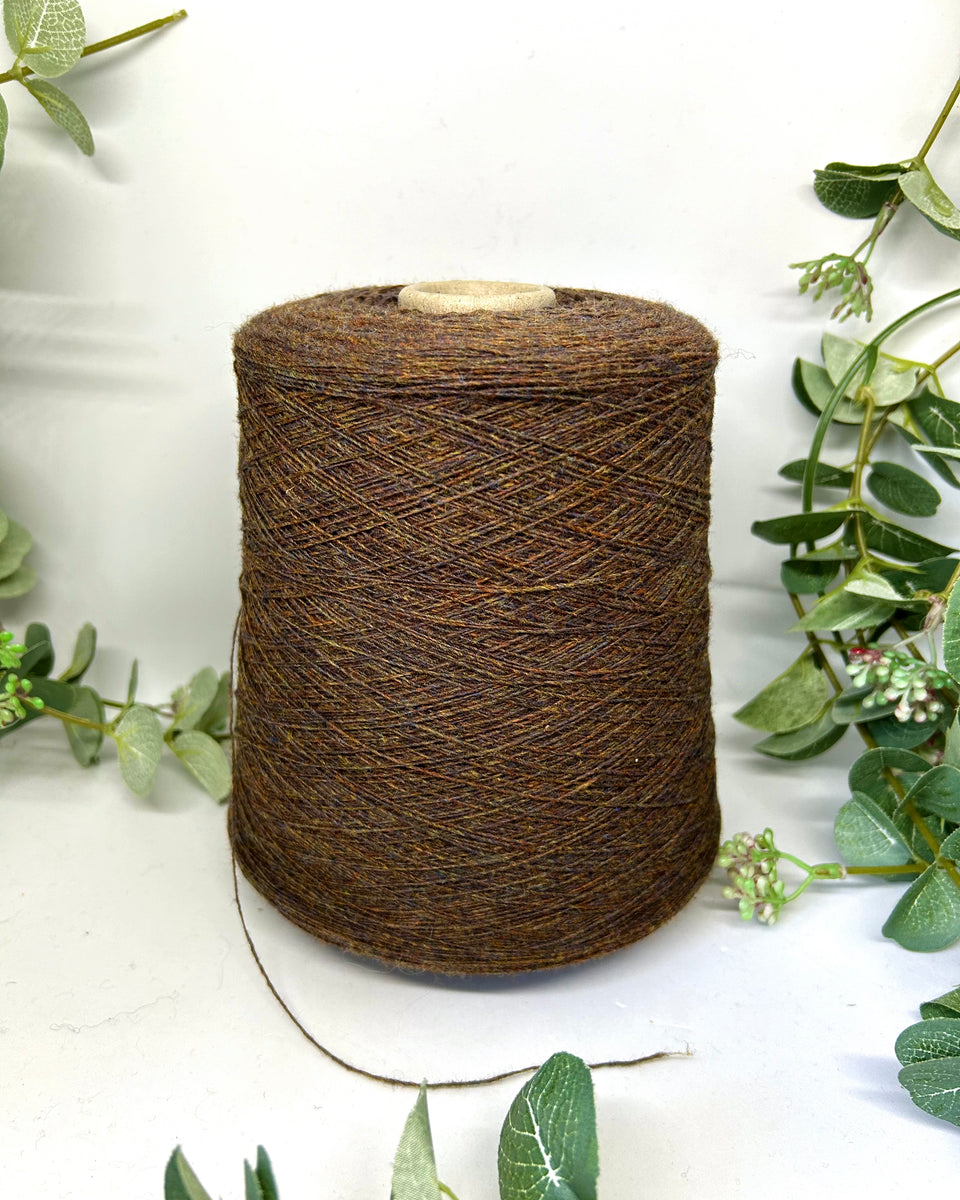 Fil-3 art. Caleido 100% wool | chocolate plum melange | Italian Stock ...