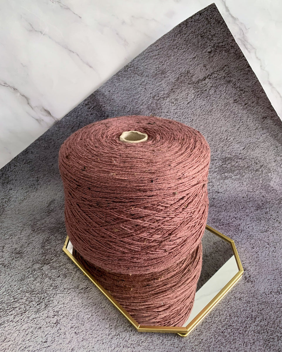 Slubby Green Tweed 100% wool | Italian Stock yarn in Germany – Woolright