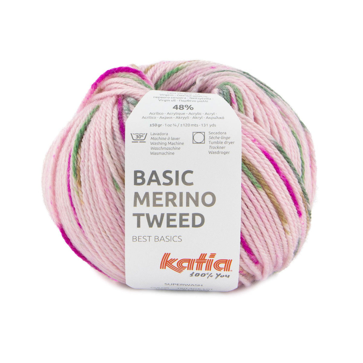 -45% Katia Basic Merino Tweed Superwash | Outlet SALE knitting yarn buy ...