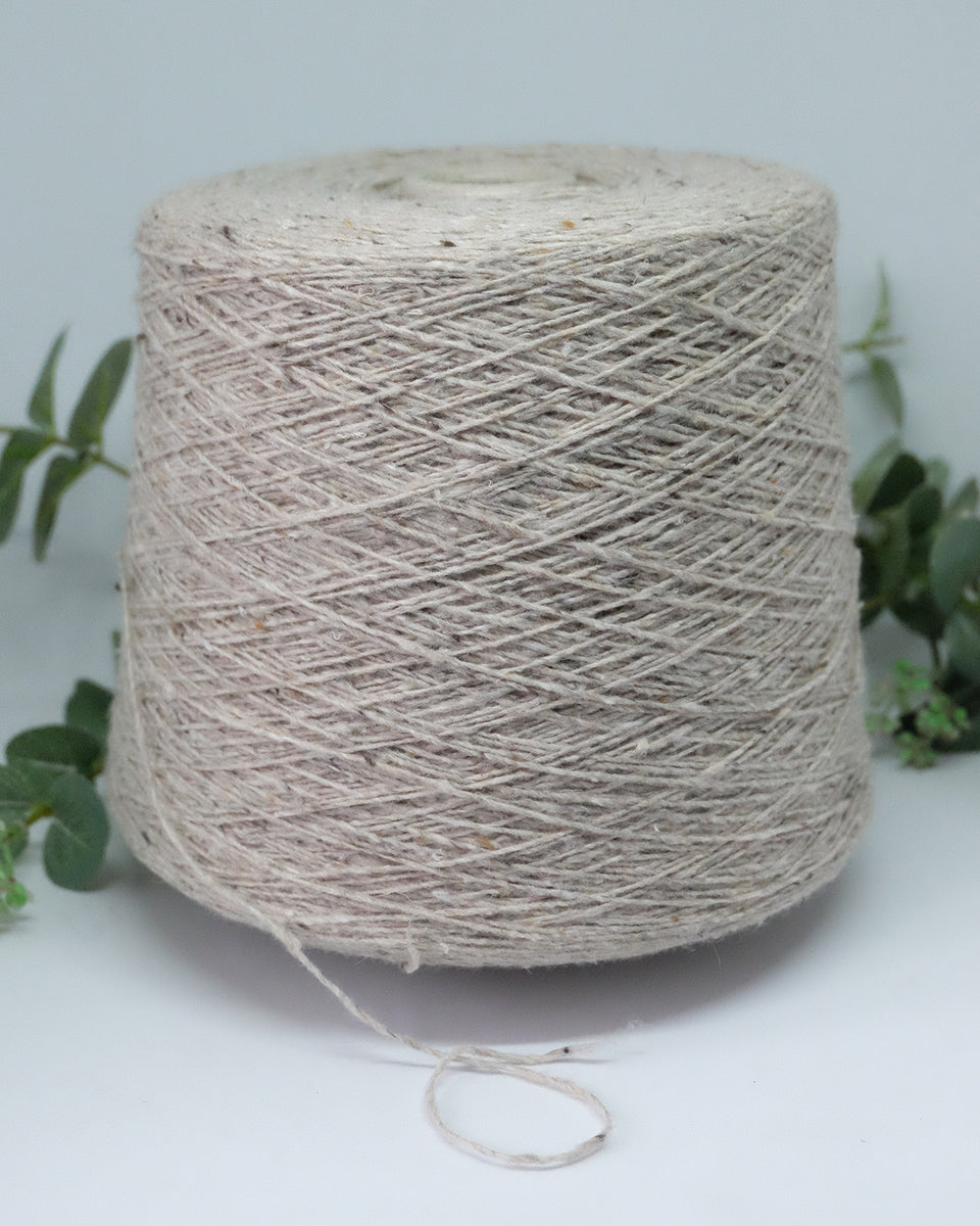 New Mill Orzo Tweed Oatmeal | Italian Stock Yarn Cone in Germany ...