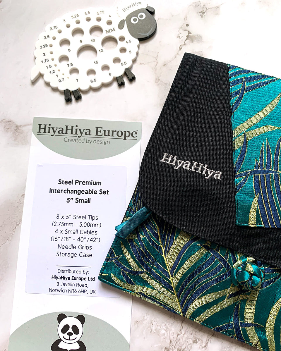 HiyaHiya Steel Premium Interchangeable set 4"& 5" [Small: 2.75-5 mm ...